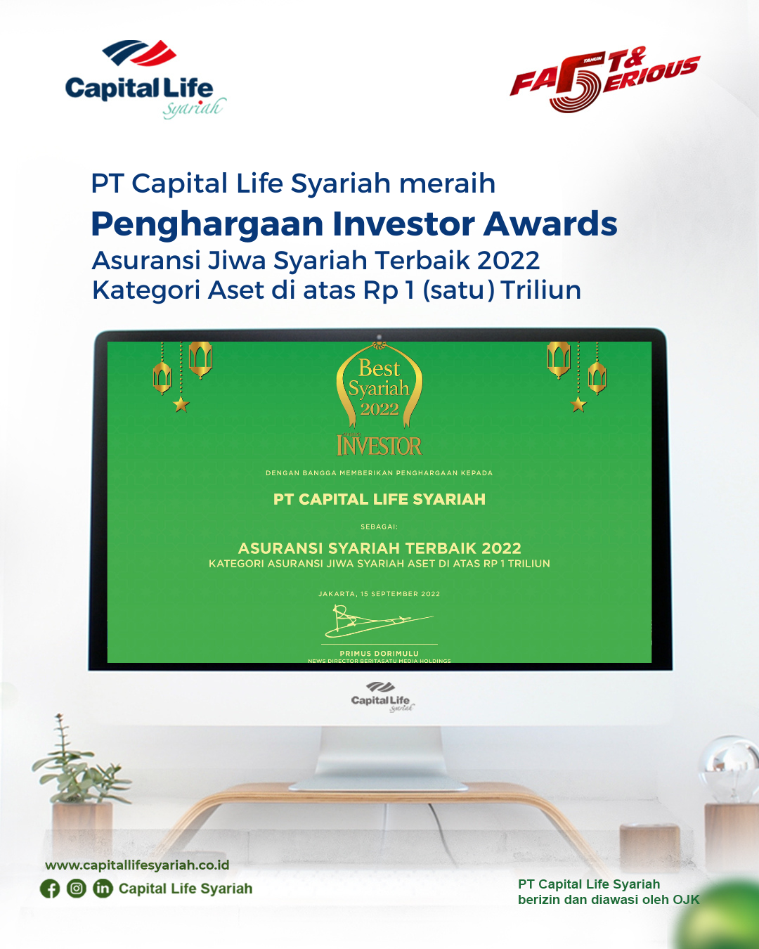 Capital Life Syariah :: Masa Depan Yang Lebih Berkah